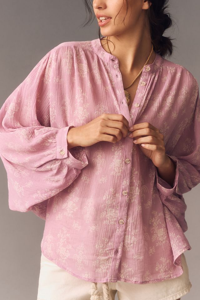 The Sidney Batwing Blouse by Pilcro | Anthropologie