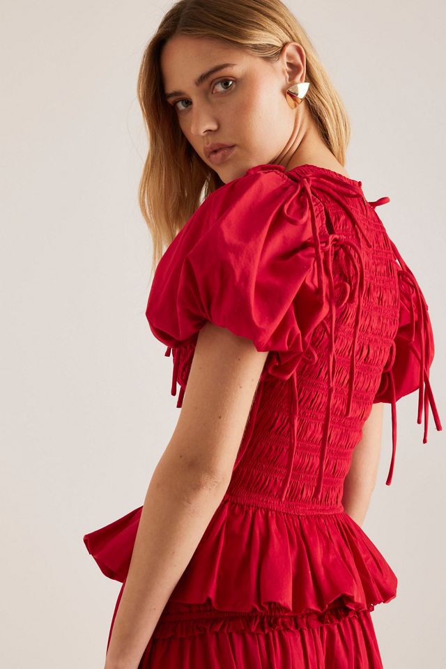 Damson Madder Becca Mehrweg-Bluse | Anthropologie DE