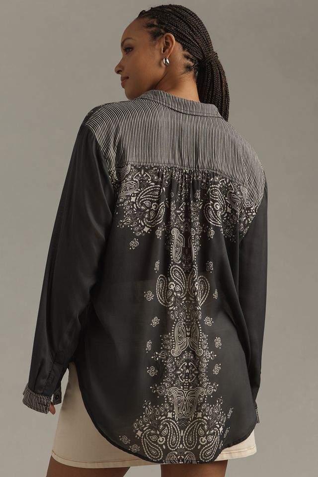 The Romy Relaxed Buttondown Shirt by Pilcro | Anthropologie