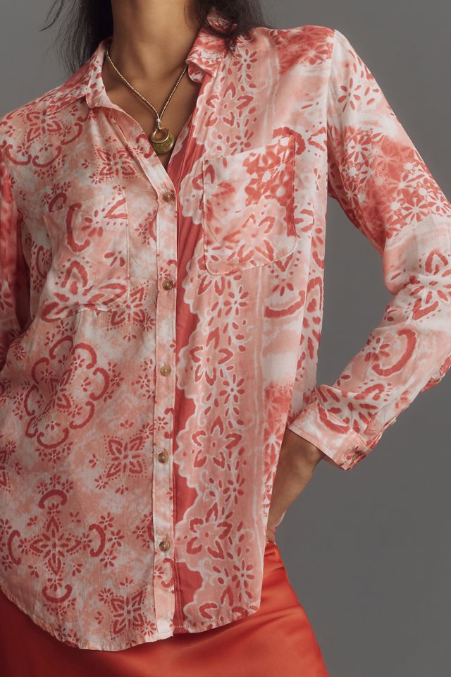 The Romy Relaxed Buttondown Shirt by Pilcro | Anthropologie