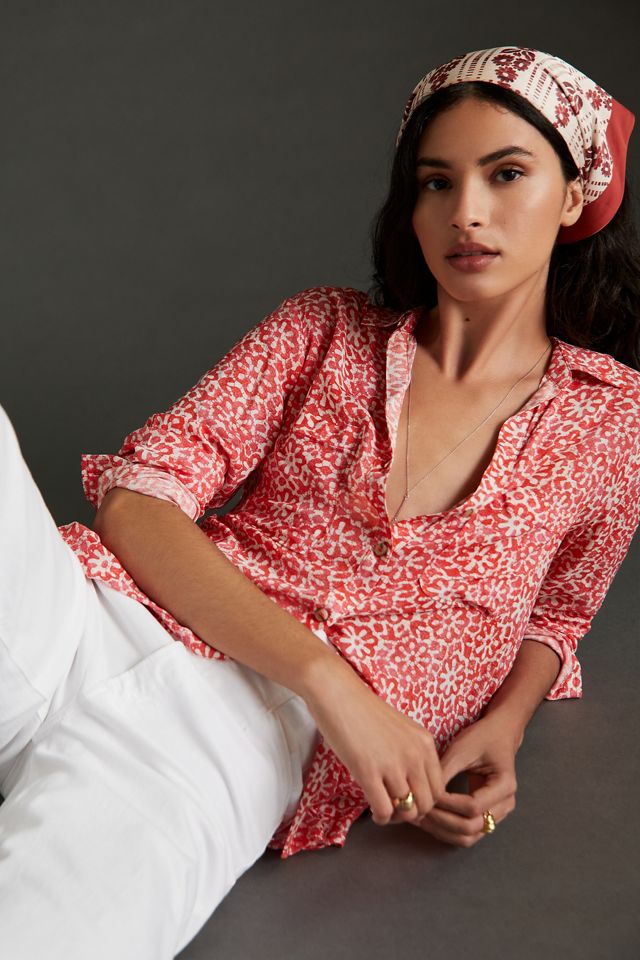Pilcro The Romy Relaxed Shirt | Anthropologie DE