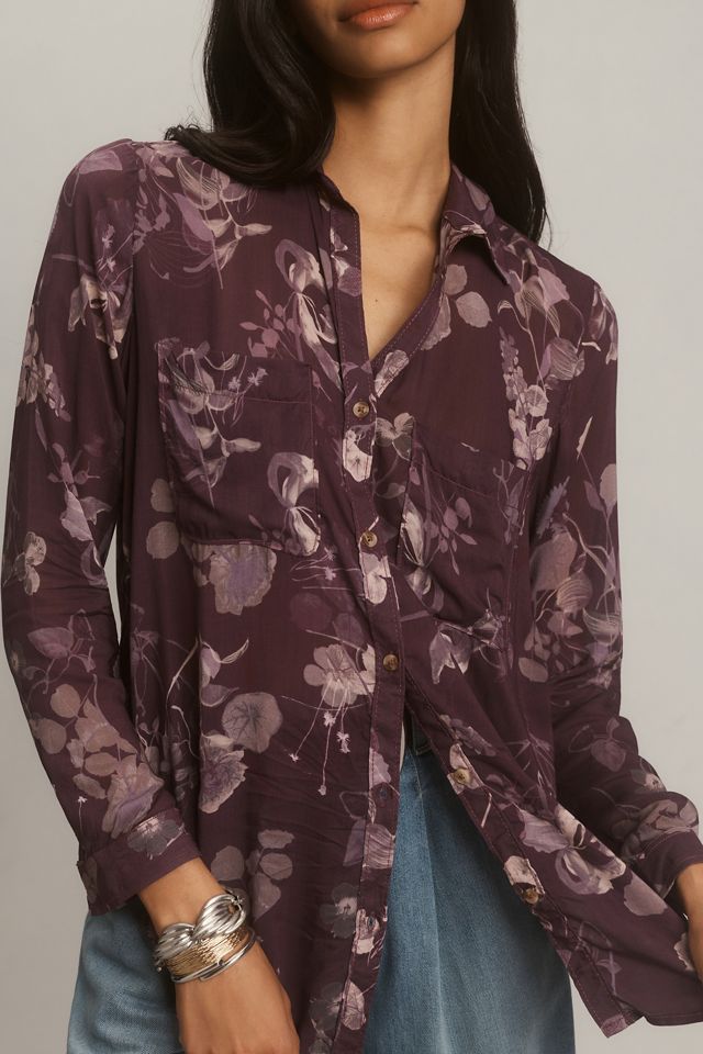 The Romy Relaxed Buttondown Shirt by Pilcro | Anthropologie