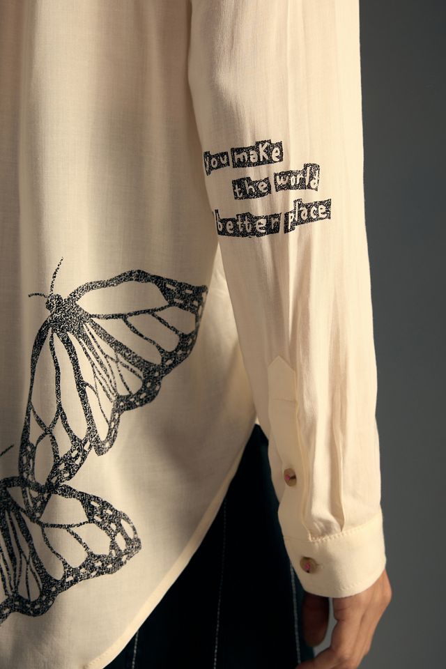 The Romy Relaxed Buttondown Shirt by Pilcro: Lane Lloyd Edition ...