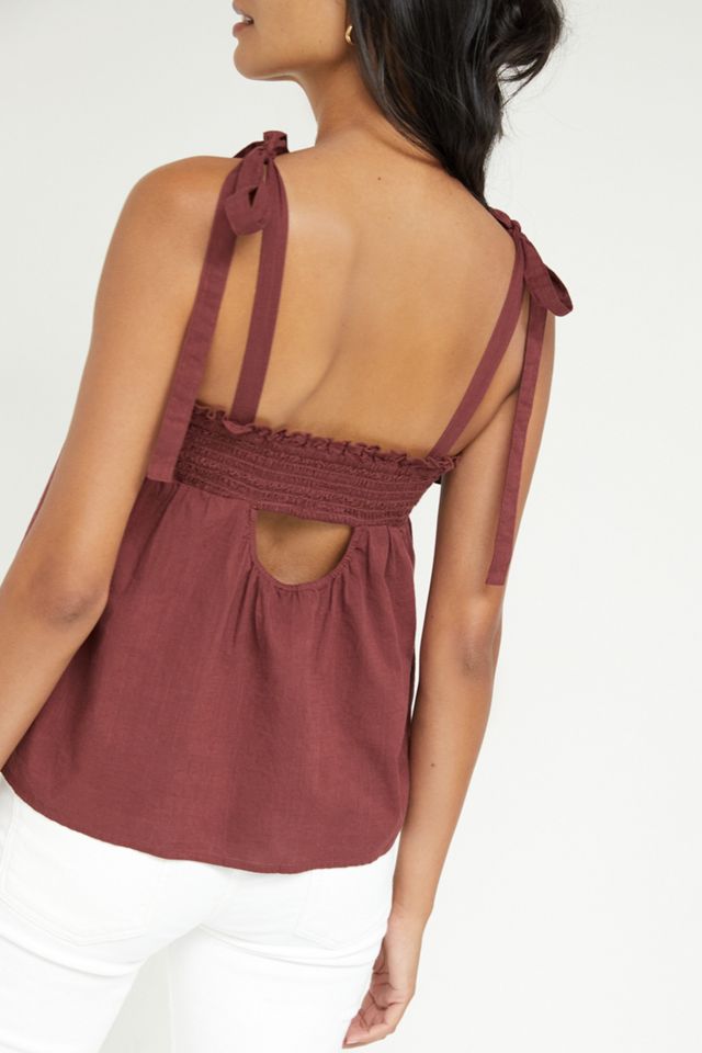 Embroidered Swing Tank | Anthropologie