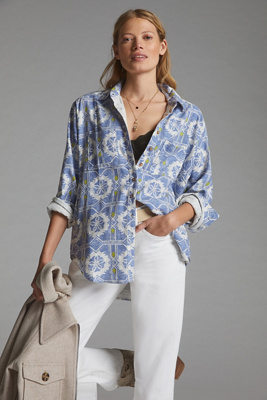 Pilcro Relaxed Buttondown | Anthropologie