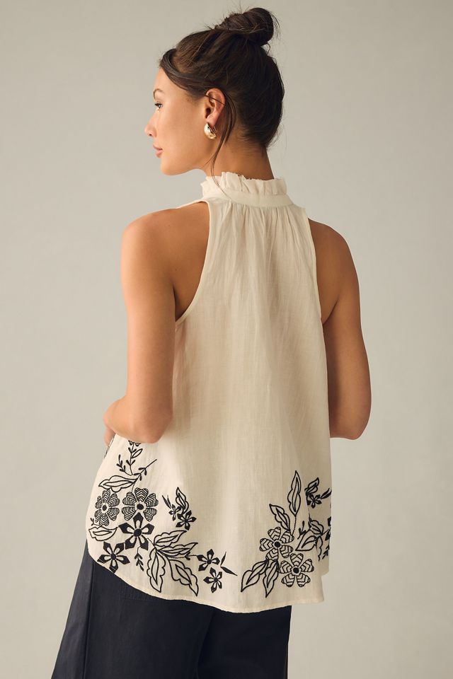 The Tavi Tank by Pilcro | Anthropologie
