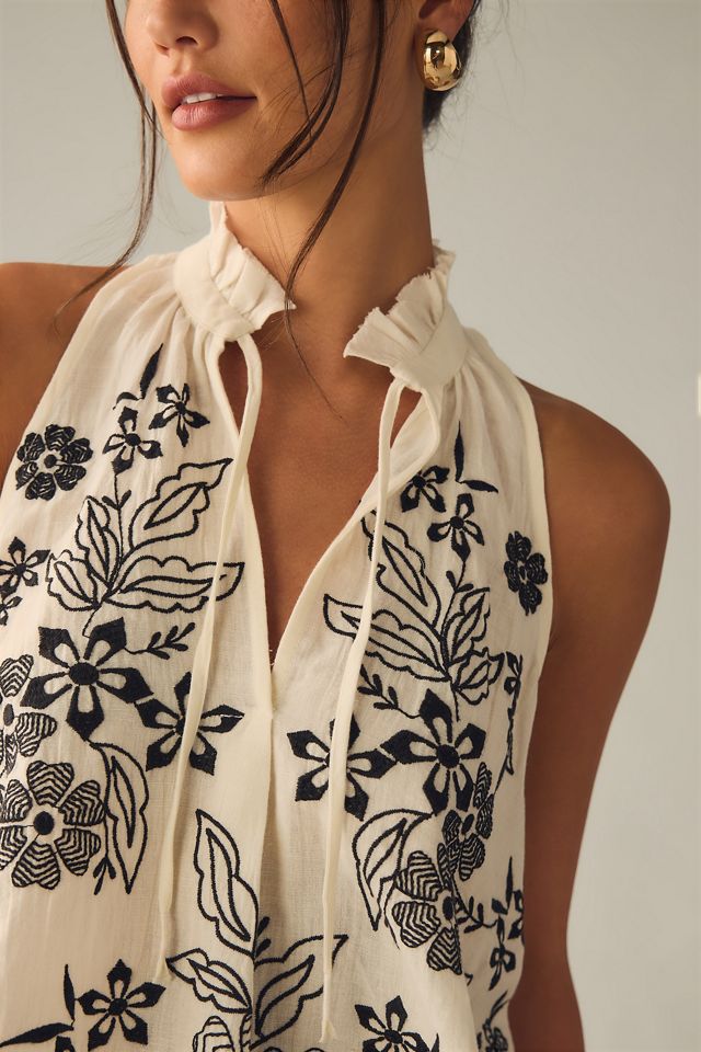 The Tavi Tank by Pilcro | Anthropologie