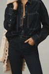 Pilcro Oversized Denim Shirt | Anthropologie