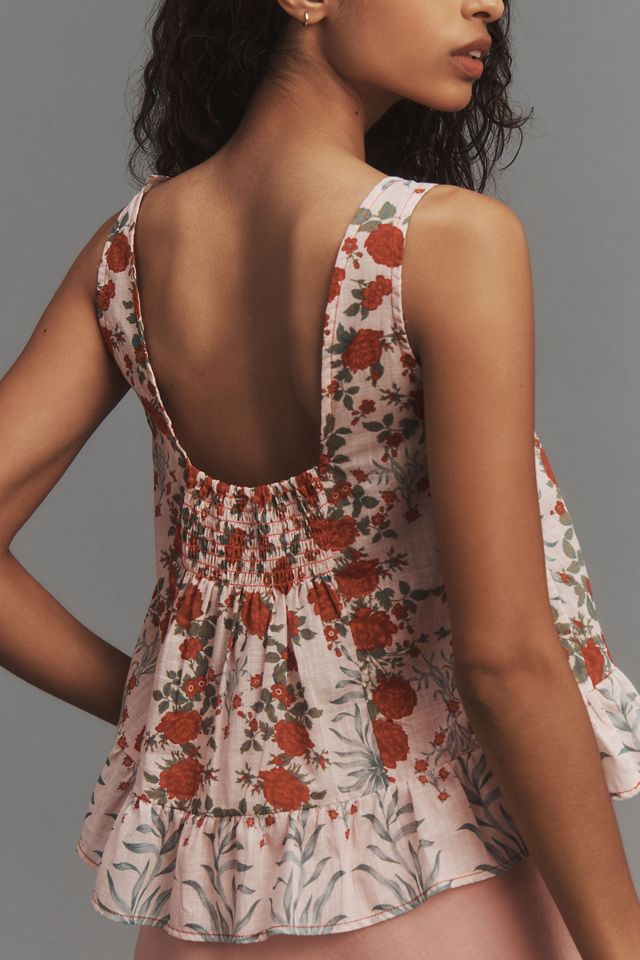Maeve Mixed Print Swing Tank | Anthropologie