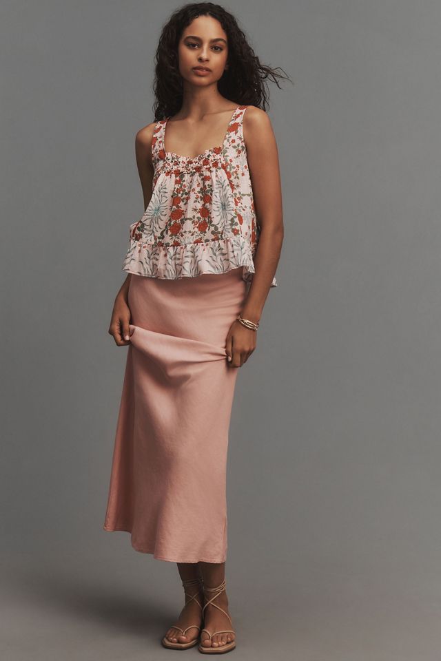 Maeve Mixed Print Swing Tank | Anthropologie