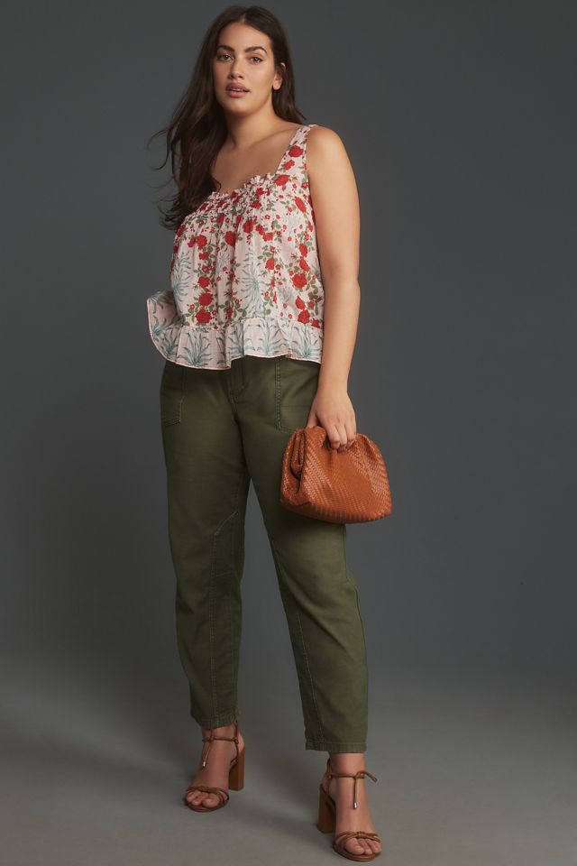 Maeve Mixed Print Swing Tank | Anthropologie