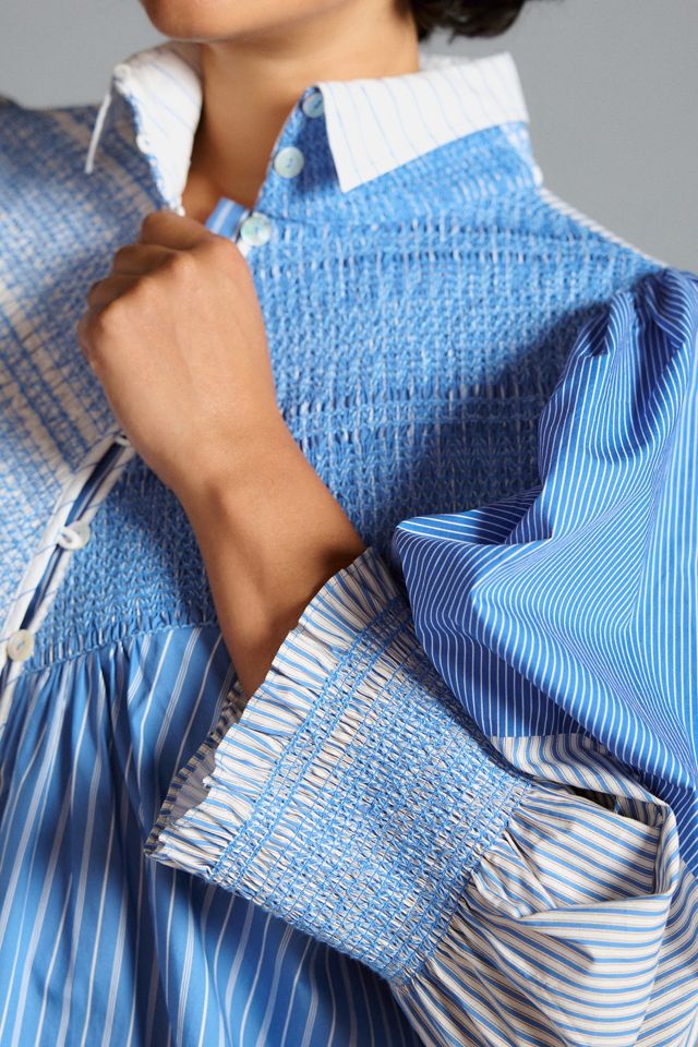 Hope for Flowers by Tracy Reese Smocked Shirt | Anthropologie