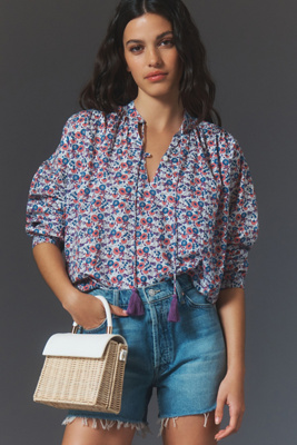 Mille Joni Long-Sleeve Top | Anthropologie