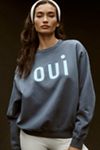 Clare V. Oui Oversized Sweatshirt | Anthropologie