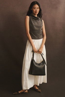 Maeve Cowl-Neck Muscle Knit Tank | Anthropologie