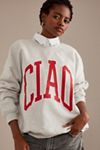 Ciao Oversized Crew Neck Sweatshirt | Anthropologie UK