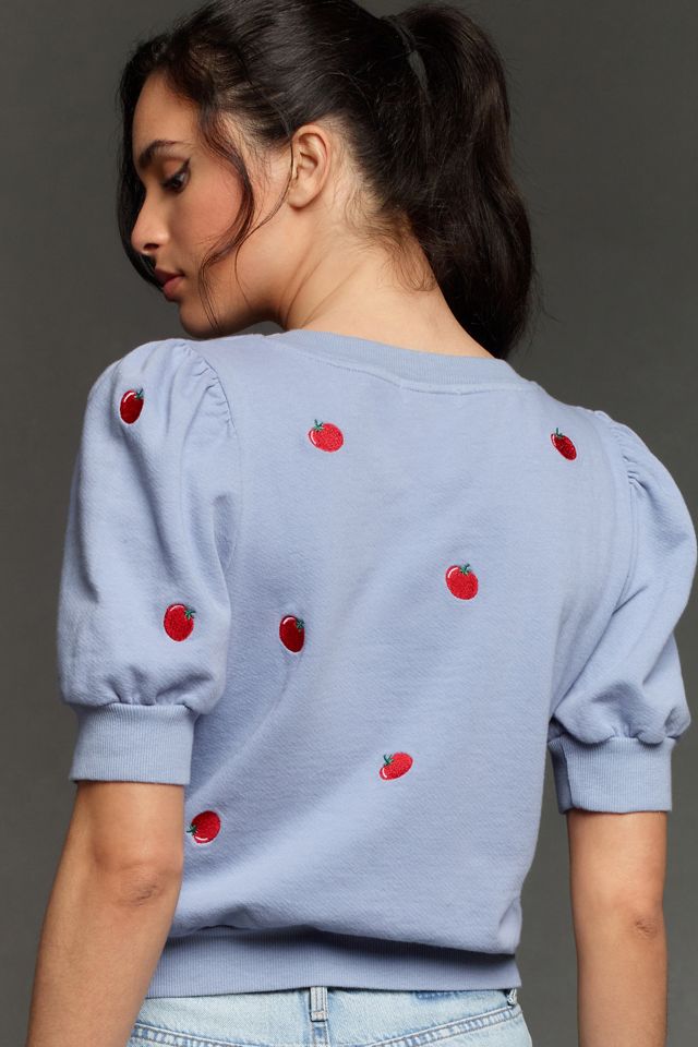 T.La Puff-Sleeve Pullover | Anthropologie