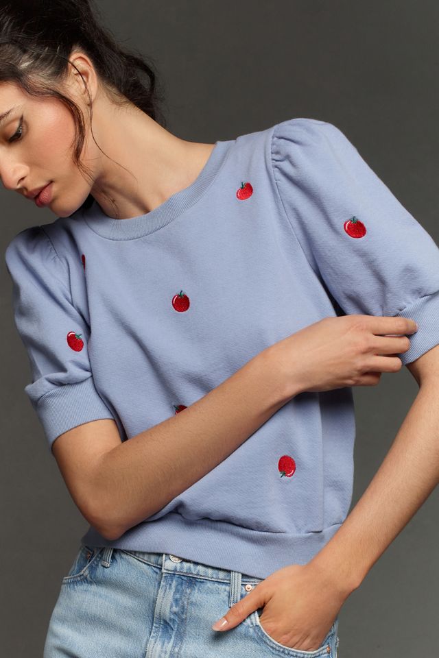 T.La Puff-Sleeve Pullover | Anthropologie