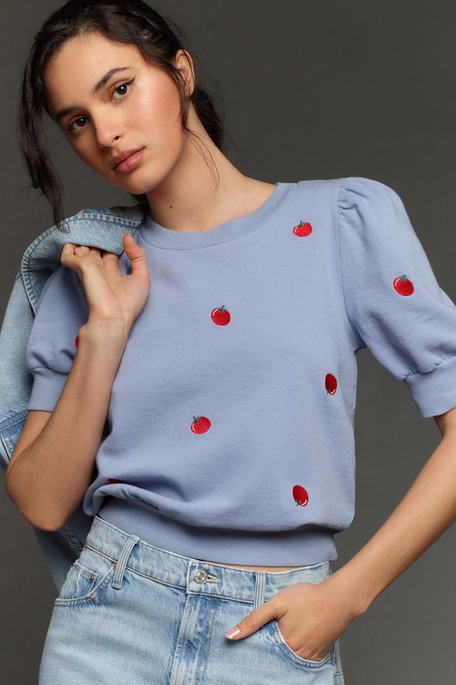 T.La Puff-Sleeve Pullover | Anthropologie