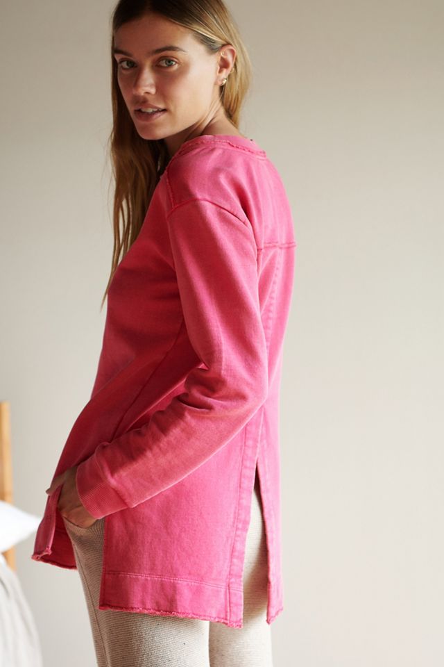 Pilcro Split-Hem Tunic Top | Anthropologie