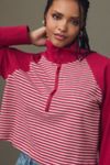 Pilcro Collared Half-Zip Pullover | Anthropologie