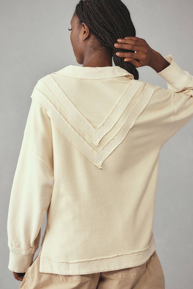 Pilcro Collegiate Rugby Top | Anthropologie