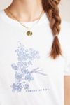 Forget-Me-Not Graphic Tee | Anthropologie