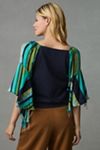 Tiny Beaded Bell-Sleeve Top | Anthropologie