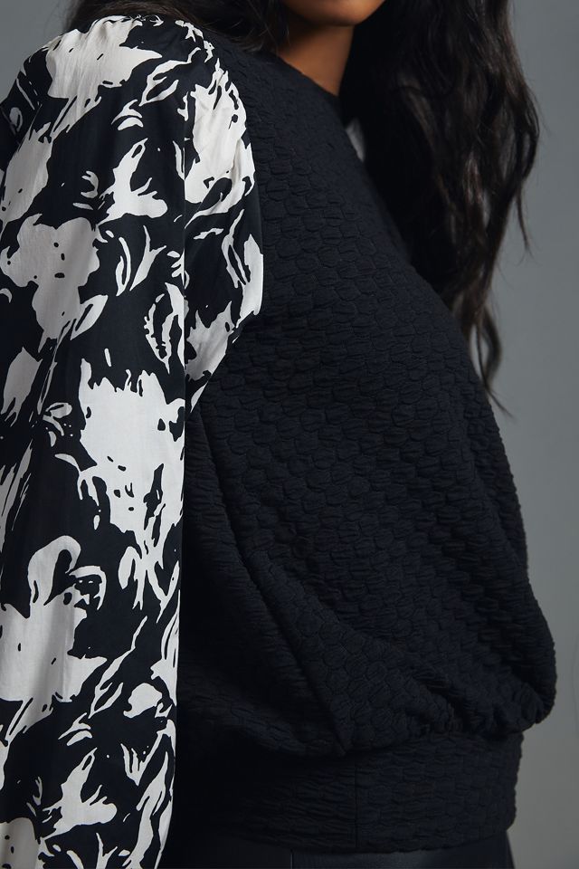 Porridge Textured Sweatshirt | Anthropologie