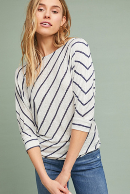 Silva Striped Top | Anthropologie