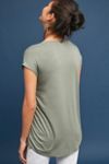 Side-Ruched Tee | Anthropologie