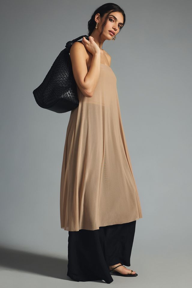 DOLAN Sheer Mesh Long Tube Top | Anthropologie UK