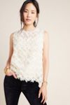 Regan Sequined Chevron Tank | Anthropologie