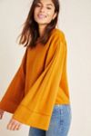 Thea Bell-Sleeved Sweatshirt | Anthropologie