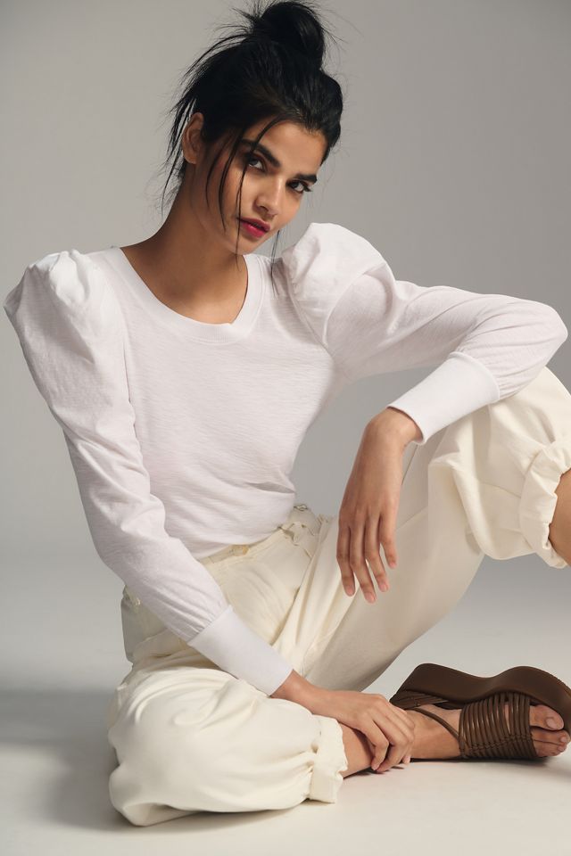 Nation LTD Romy Puff-Sleeve Top | Anthropologie