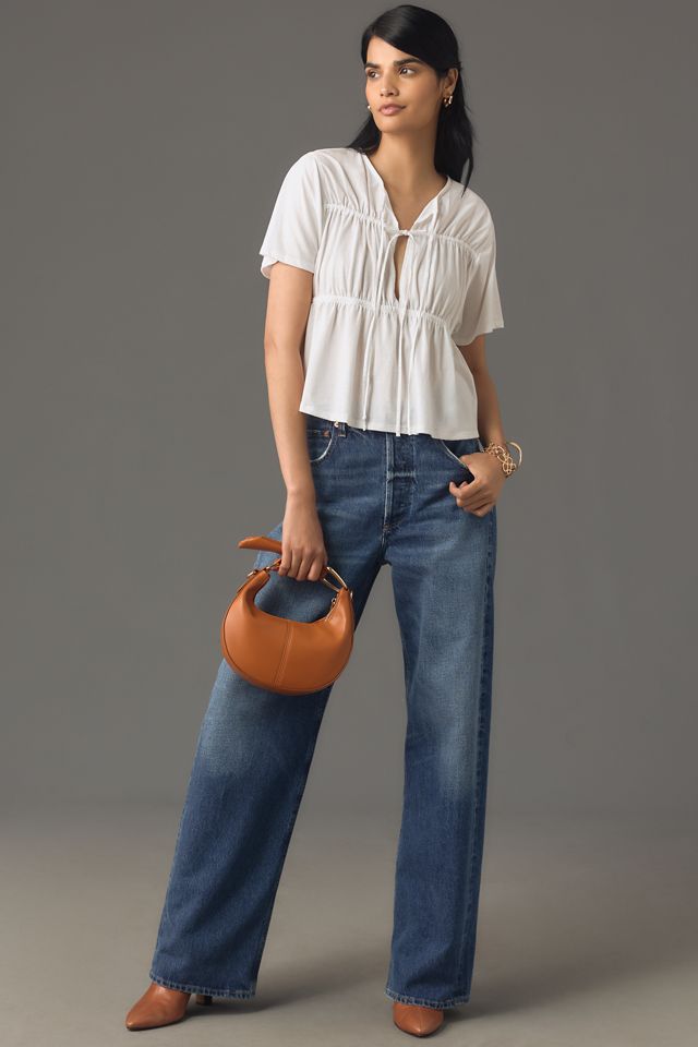 Nation LTD Robin Tie-Front Top | Anthropologie