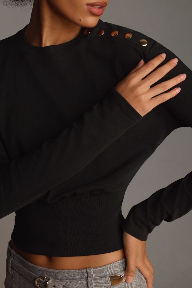 Nation Los Angeles Monique Banded Top | Anthropologie