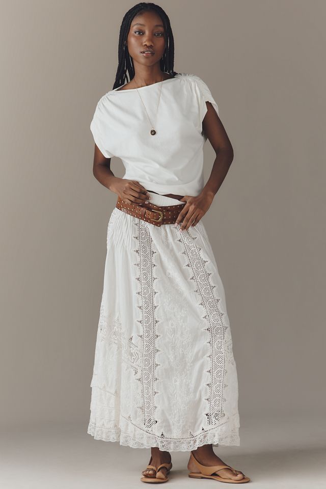 Nation Los Angeles Cotton Rebecca Boat-Neck Top | Anthropologie
