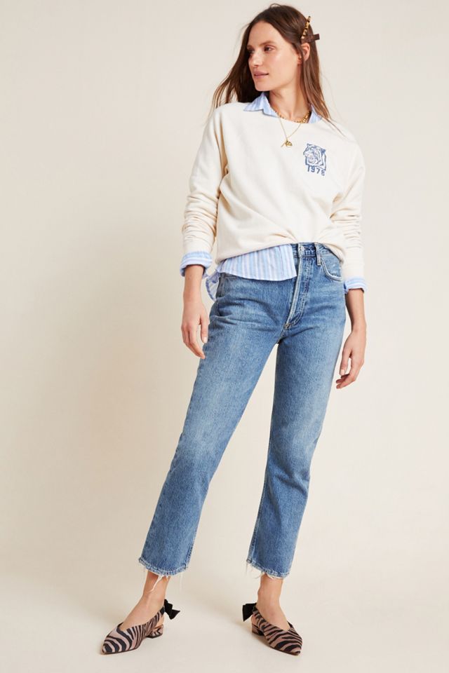 Back When Tiger Varsity Sweatshirt | Anthropologie
