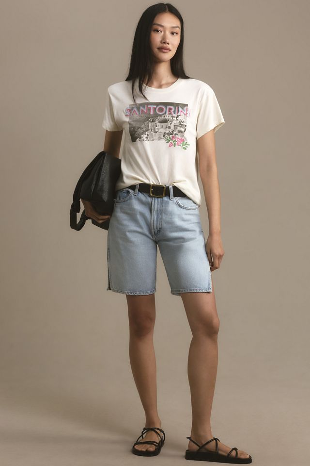 Letluv Embroidered City Graphic Tee | Anthropologie