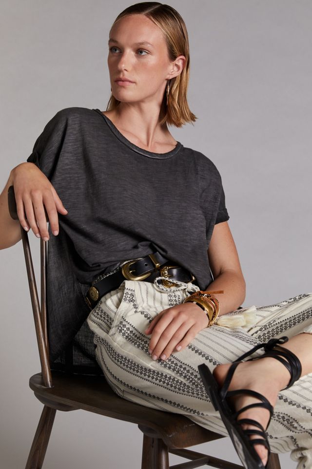 Pilcro Washed T-Shirt | Anthropologie UK