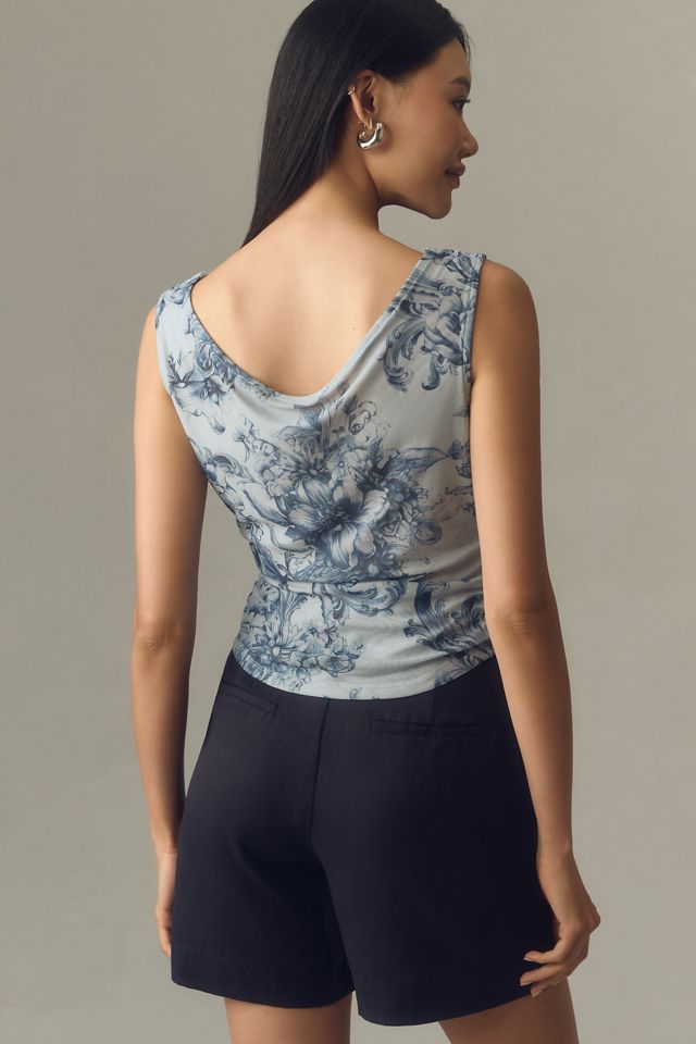 The Sloane Cowl-Neck Tank | Anthropologie