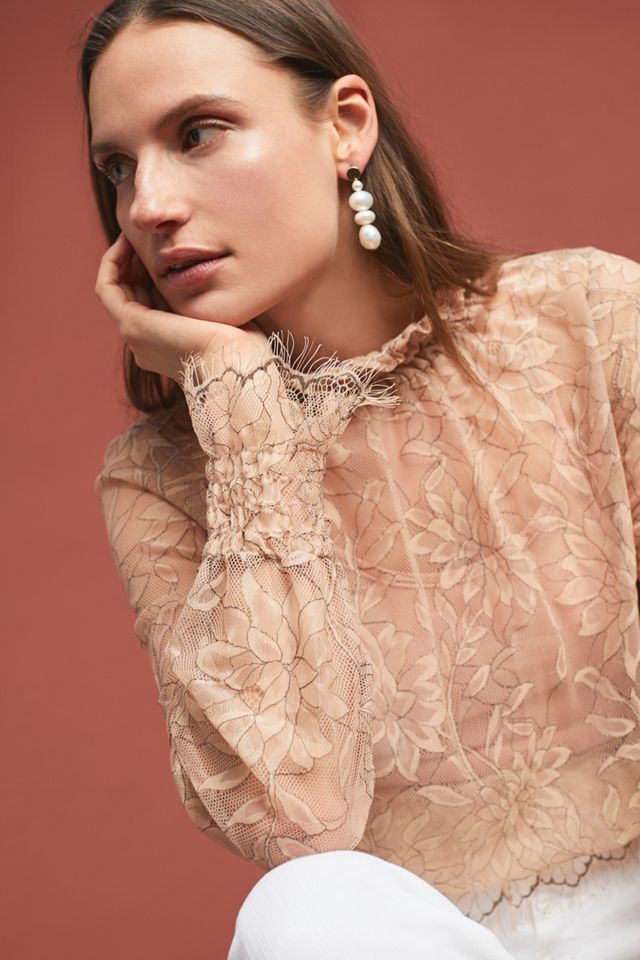 Lee Lace Blouse | Anthropologie