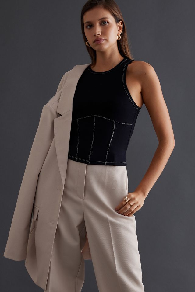 Corset Seamed Tank | Anthropologie UK