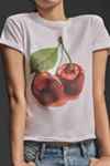 By Anthropologie Cherry Graphic Tee | Anthropologie