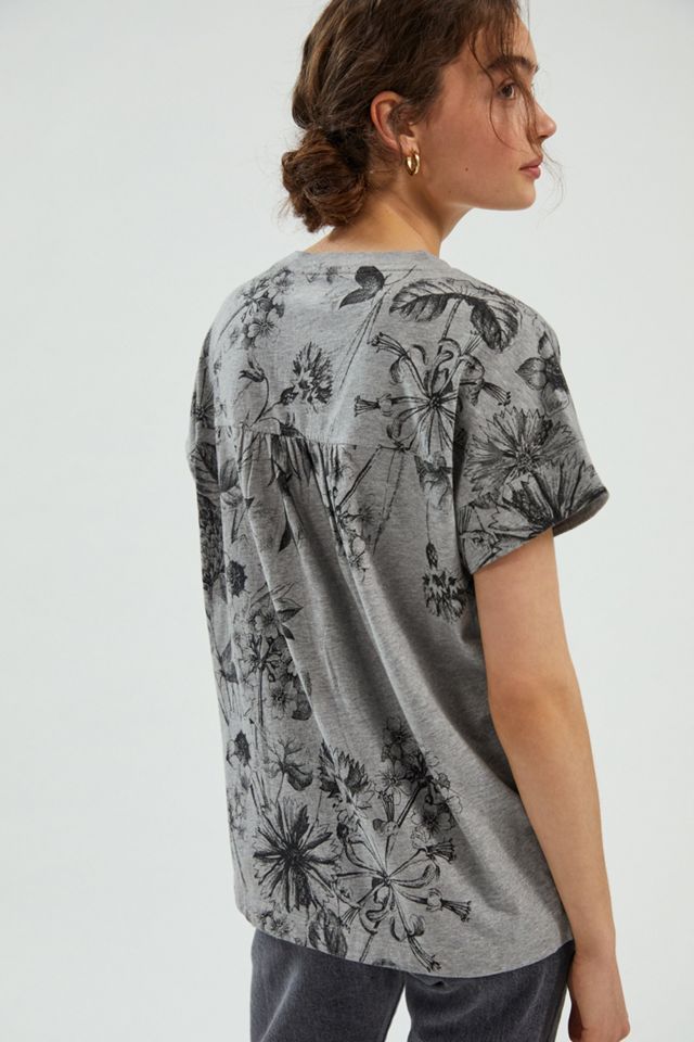 Pilcro Esther Floral Tee | Anthropologie