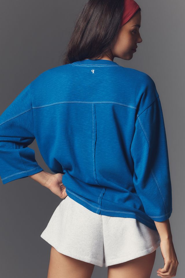 Pilcro 3/4 Sleeve Varsity T-Shirt | Anthropologie UK