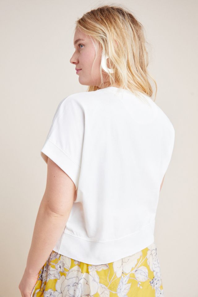Banded Tee | Anthropologie