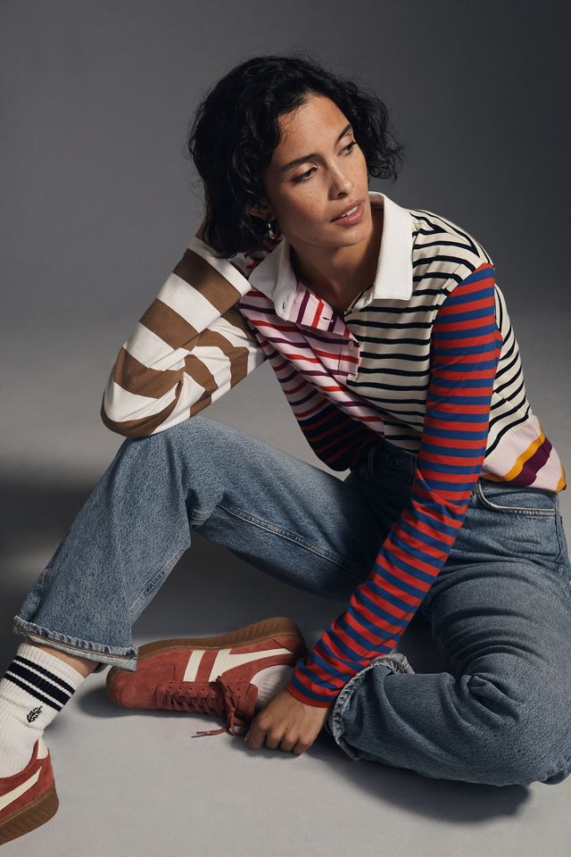 KULE The Patch Rugby Shirt | Anthropologie