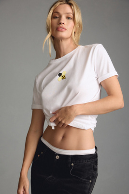 KULE Modern Bee Tee | Anthropologie